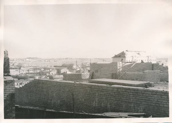 Teatri Vanemuine ehitamine. Vaade Vanemuise - Ajapaik