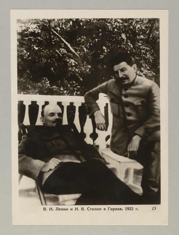 Lenin ja Stalin Gorkis 1922. - Ajapaik