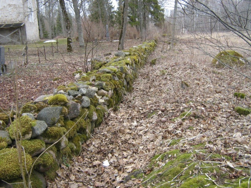 Border wall of the Hanila – MKA (Muinsuskaitseamet) - Ajapaik