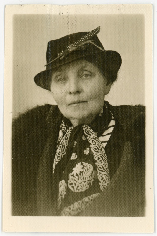 Maria Krusenstjern. Passitaotluse foto - Ajapaik