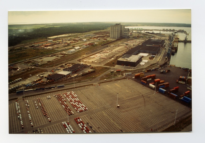 aerofoto, Muuga sadam - Ajapaik