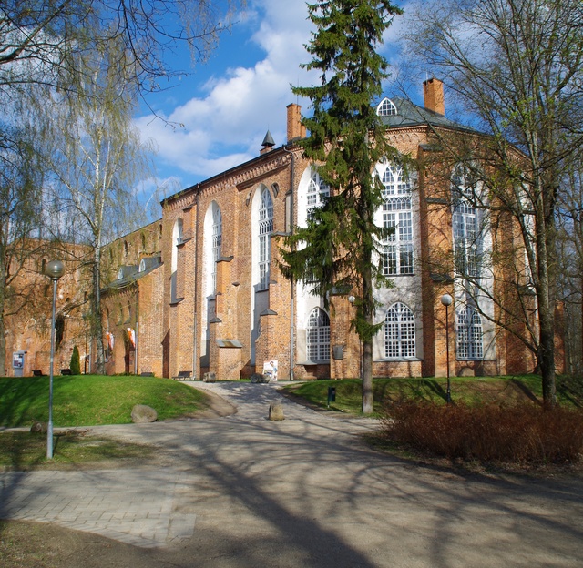 Tartu Toomkiriku varemed. – Viktor Salmre - Ajapaik