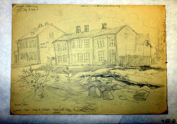 Silicon drawing. Anne Street. July – Kamdron, Hilda - Ajapaik