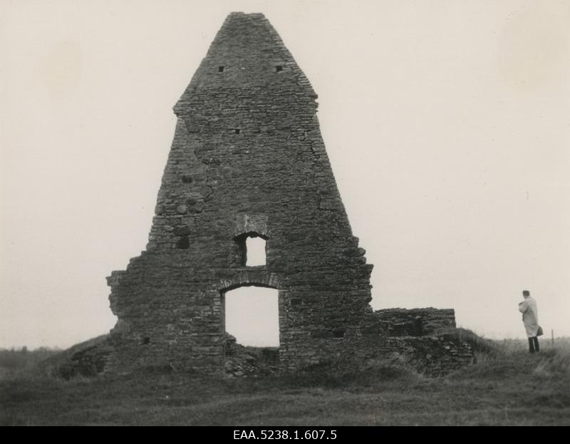 Viru-Nigula Maarja cable western wall, - Ajapaik