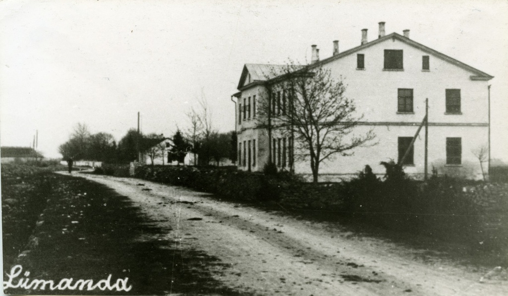 Lümanda School House in 1920 - Ajapaik