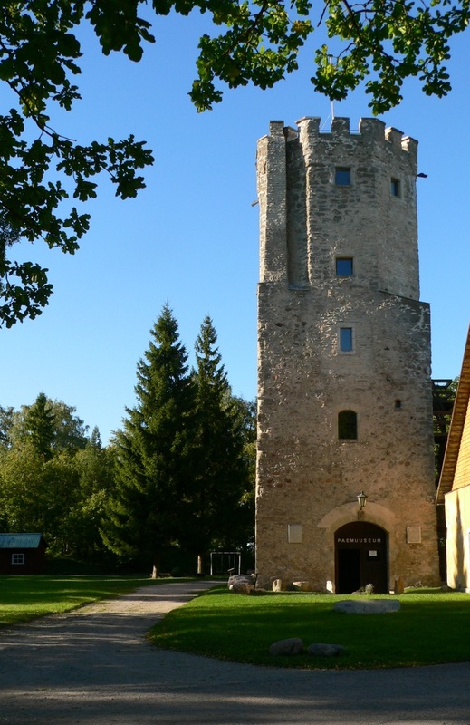 fotopostkaart, Porkuni, lossivaremed, u 1930 - Ajapaik