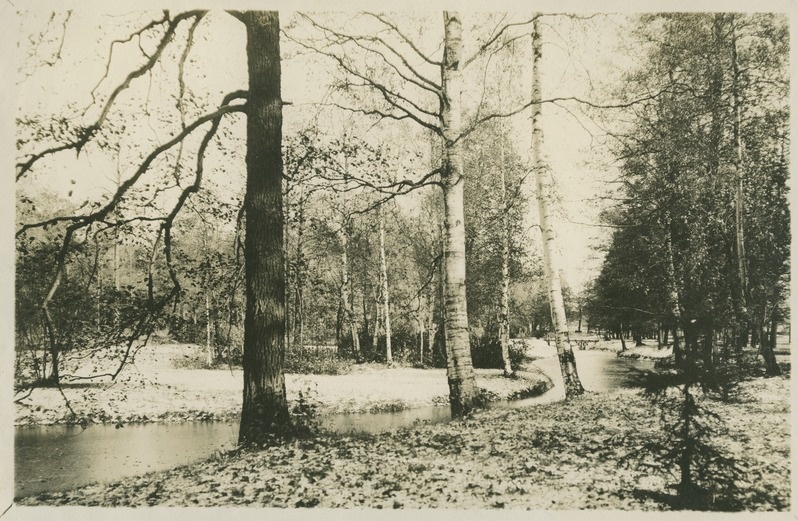 Jõeke pargis, 1910. aastad - Ajapaik