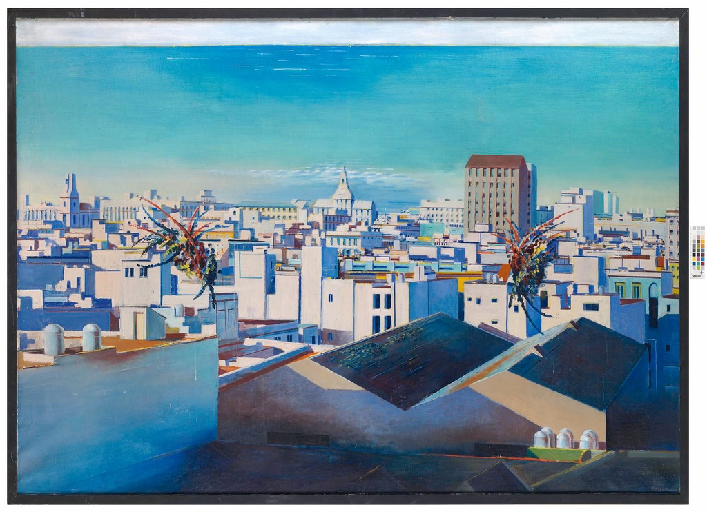 Kaks buketti linnavaatega – Ando Keskküla - Ajapaik