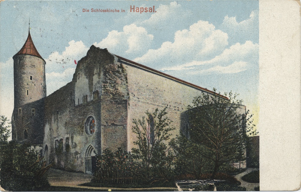 The Castle Church in Hapsal – M. Matwei - Ajapaik
