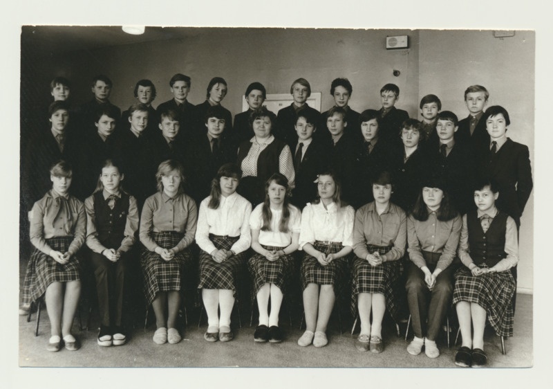 Palamuse Keskkooli XXX lend (klassifoto) - Ajapaik