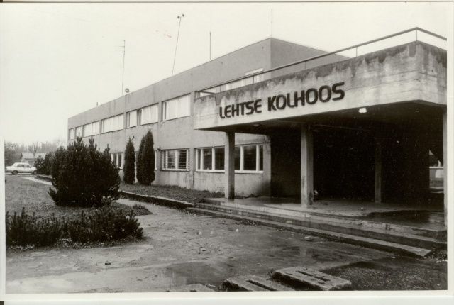 Photo Lehtse Colhose Centre building - Ajapaik