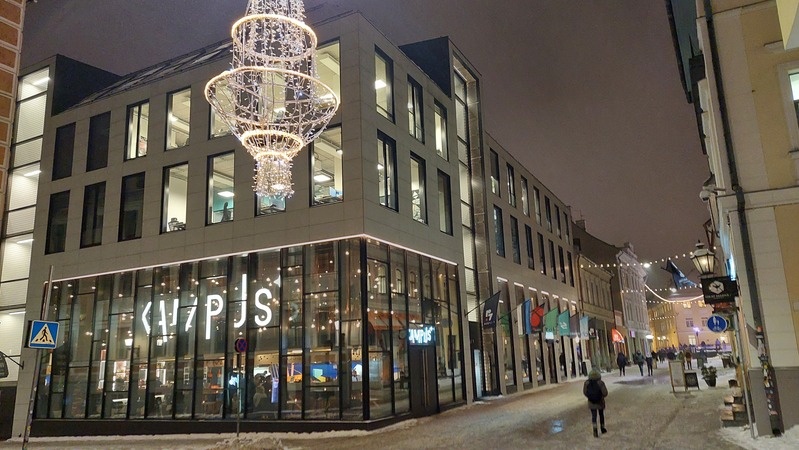 Talvine vaade. Tartu, 2022. – Rein Treier - Ajapaik