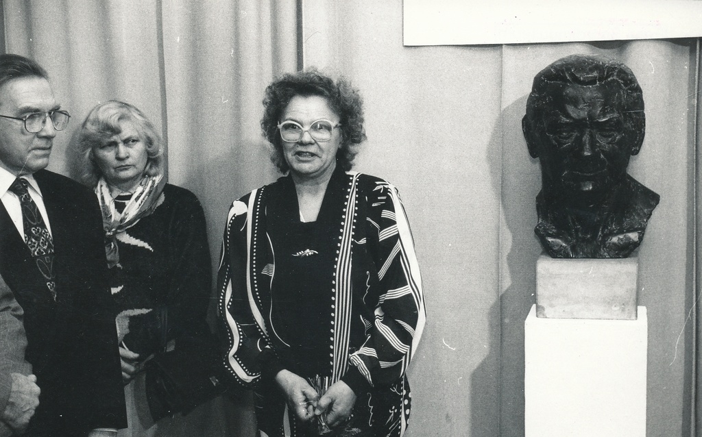 Näituse Olümpiasangar Kristjan Palusalu avamine – Aldo Luud - Ajapaik