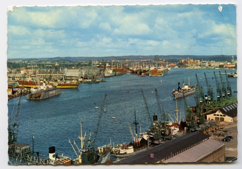 Vaade Göteborgi sadamale - Ajapaik