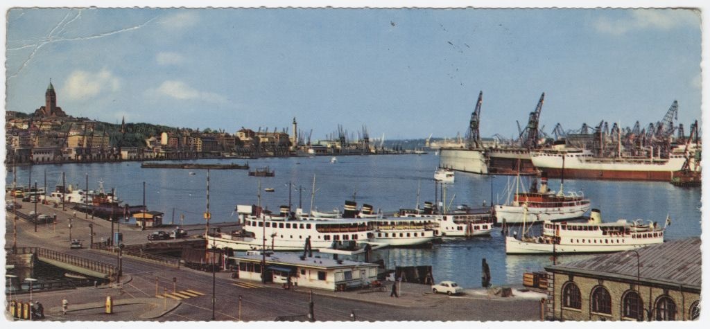 Vaade Göteborgi sadamale - Ajapaik