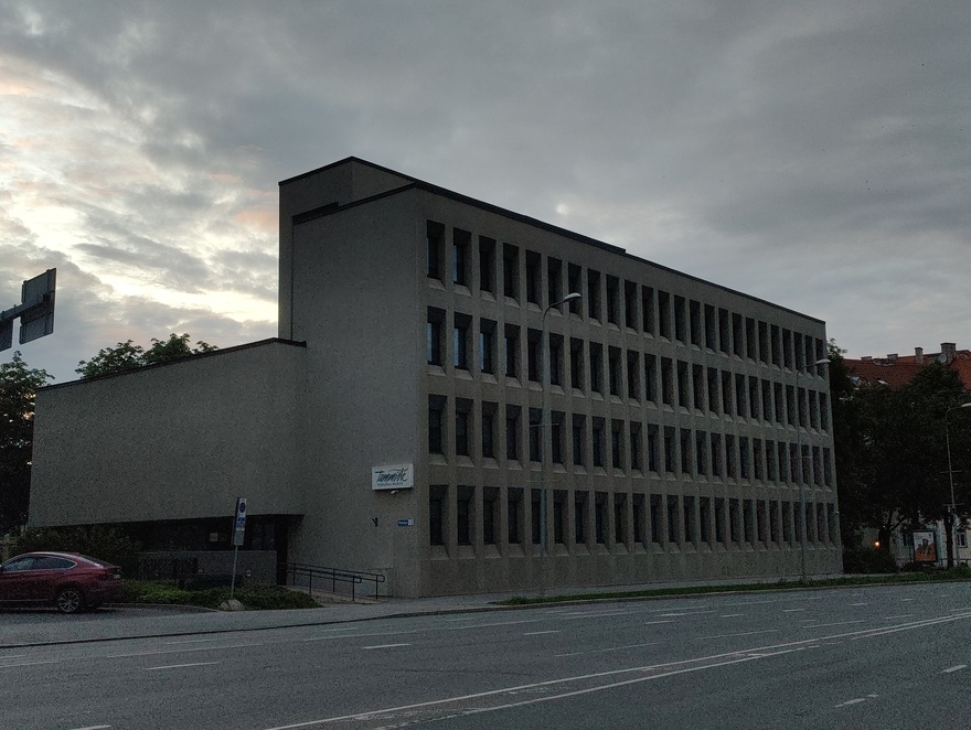 EKP Rajoonikomitee hoone Tallinnas, vaade. - Ajapaik