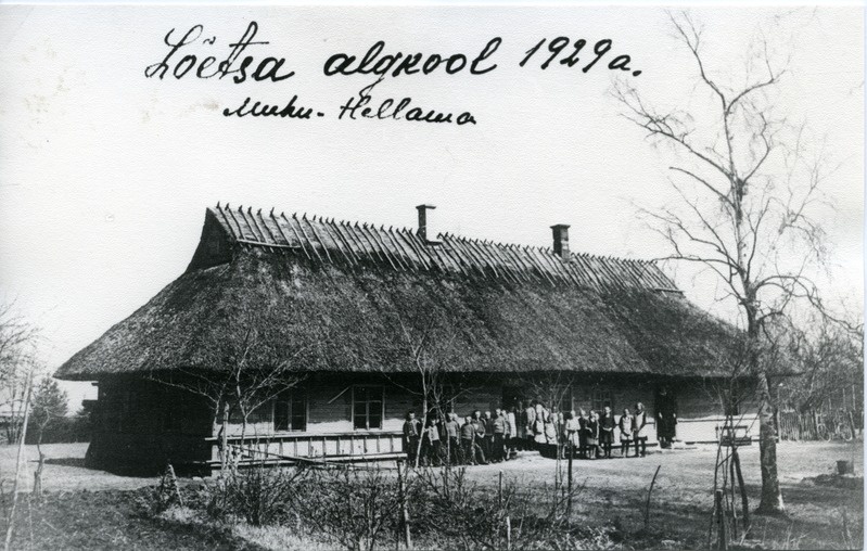 Lõetsa algkool 1929.a. - õpilased - Ajapaik