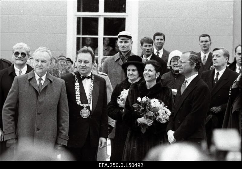 Eestisse külaskäigule saabunud Rootsi kuningas – Harald Leppikson - Ajapaik