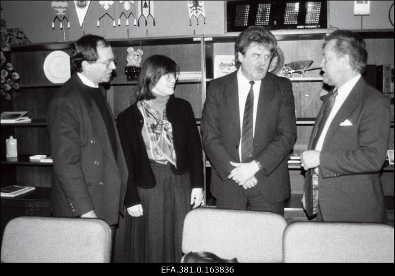 USA saatkonna töötajad Narva linnapea – Kivimäe, I. - Ajapaik