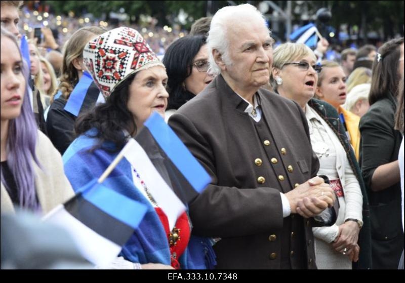 Laulu- ja tantsupeo "Minu arm" – Mati Mänd - Ajapaik