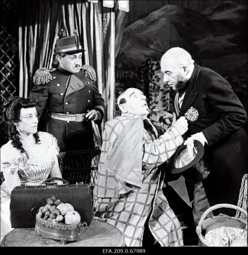 Stseen Caragiale komöödiast „Kaotatud kiri“ – Karl Oras - Ajapaik